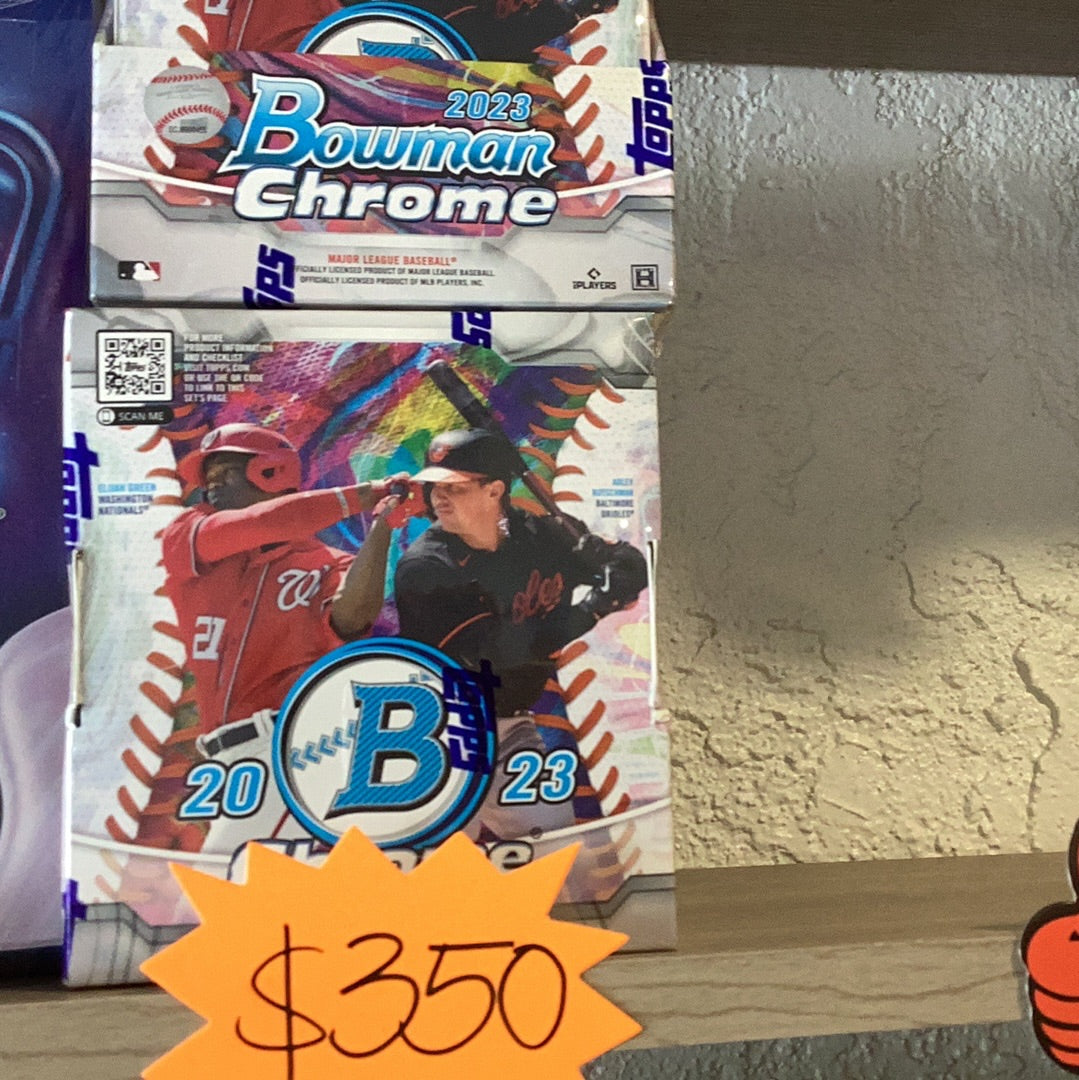 2023 Bowman Chrome Baseball Hobby Box – Desert Breakers