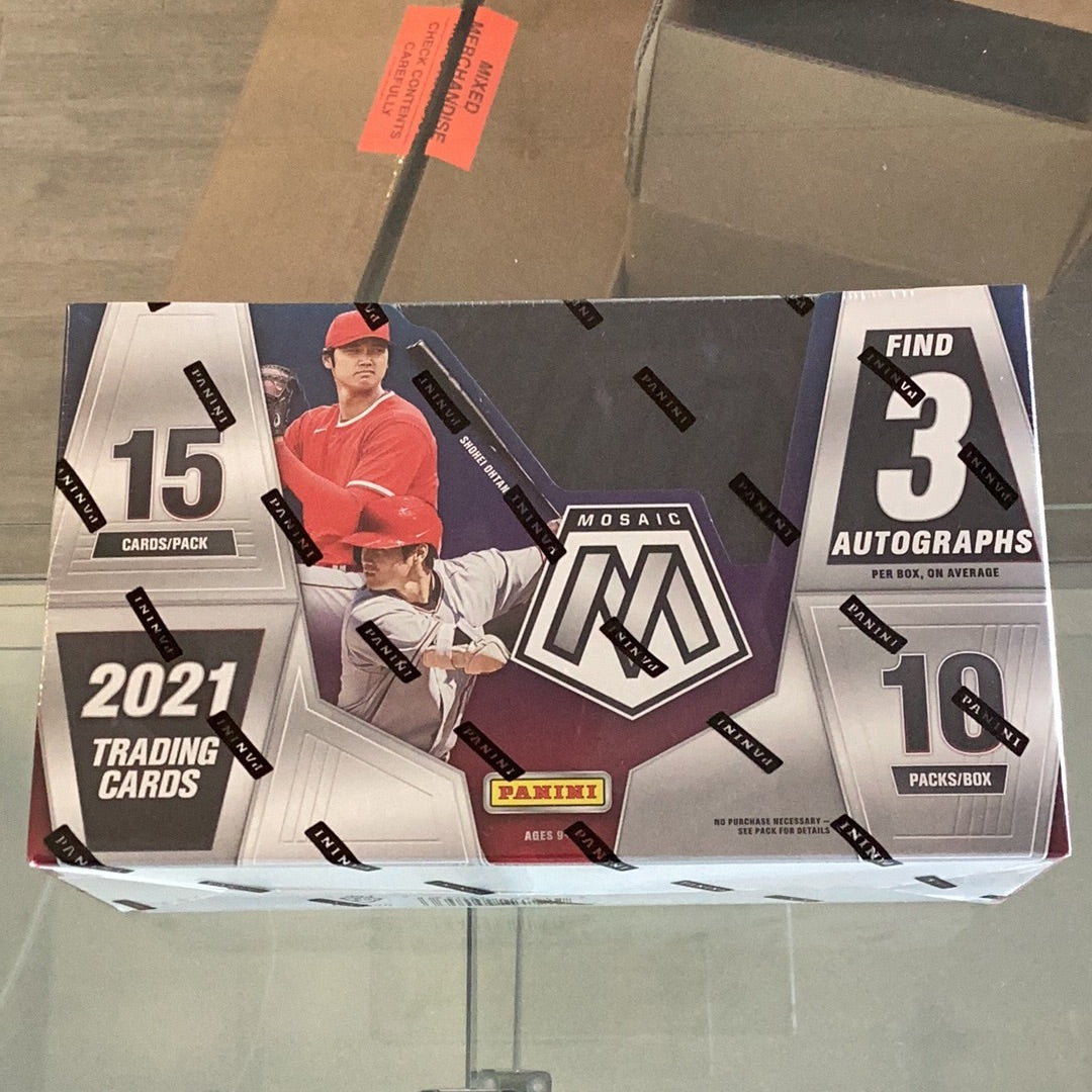 2021 Panini Mosaic Baseball Hobby Box – Desert Breakers