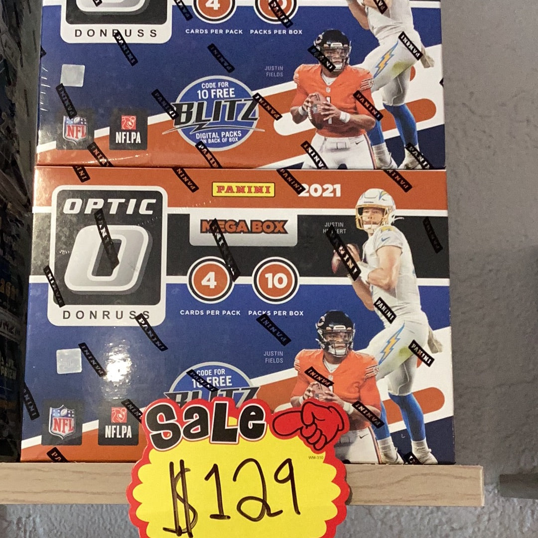 2021 Optic Mega Football Box – Desert Breakers