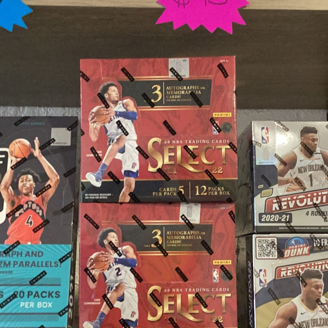 2021-22 Select Basketball Hobby Box – Desert Breakers